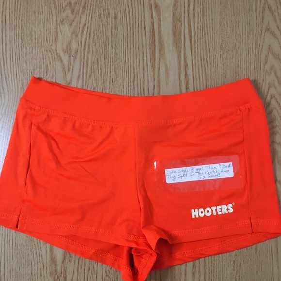 Hooters | Shorts | New Hooters Girl Sexy Uniform Shorts With A Small ...